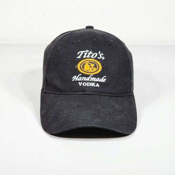 Tito'S | Accessories | Titos Handmade Vodka Black Baseball Cap Hat ...